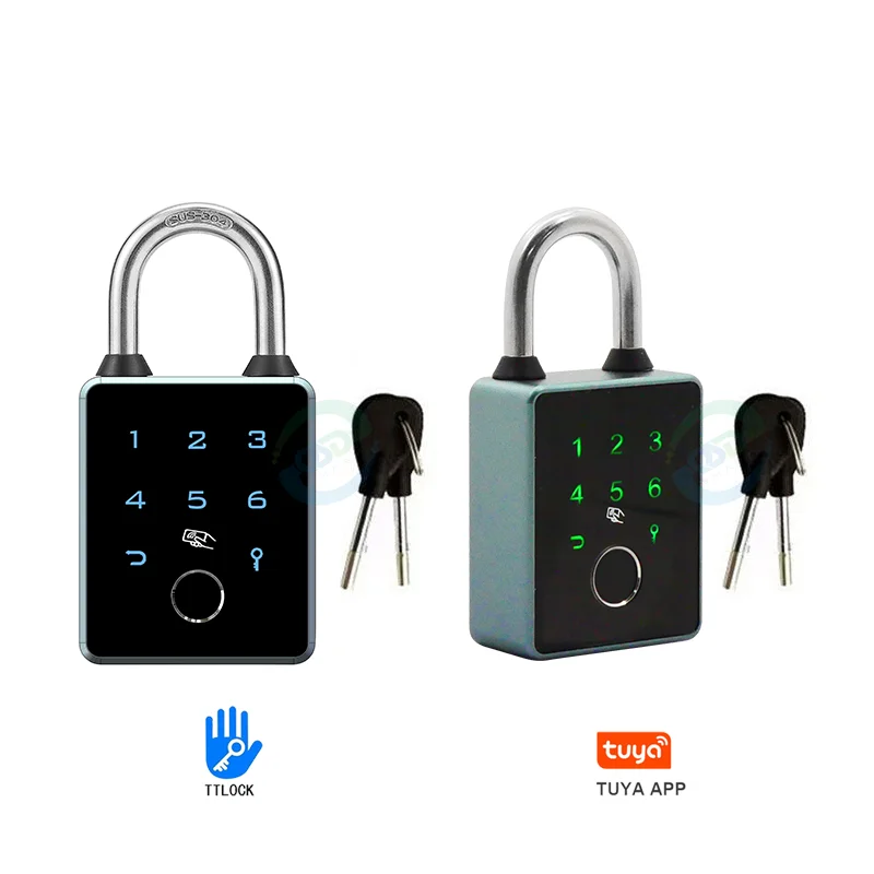 Waterproof Fingerprint Smart Padlock - Tuya Ttlock APP