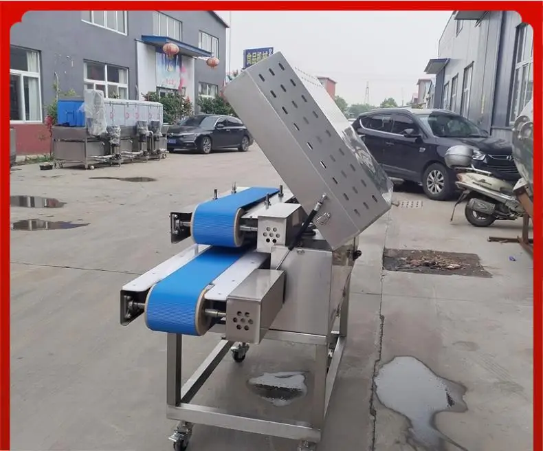Automatic Horizontal Meat Chicken Breast Slicing Machine Chicken Breast ...