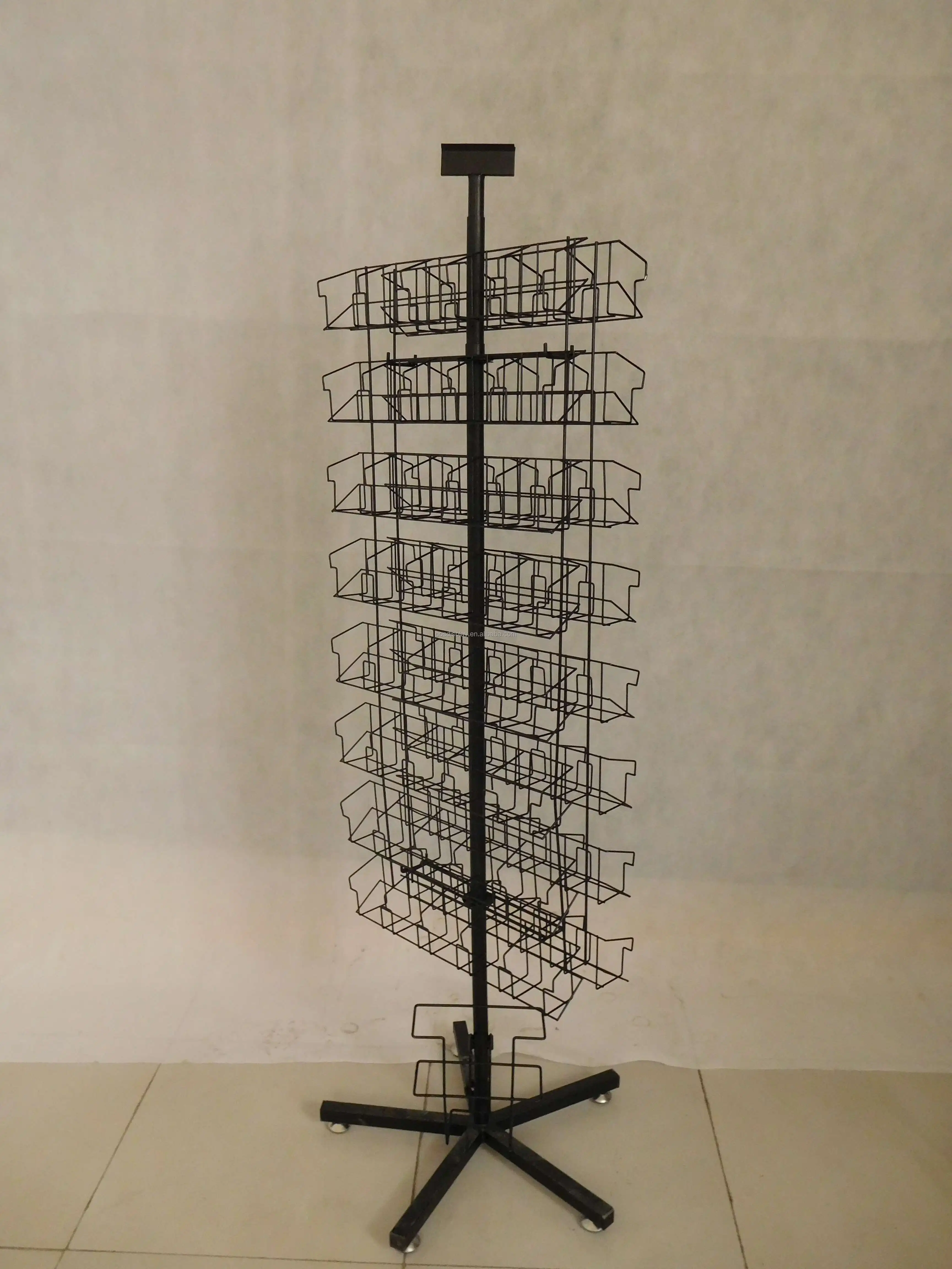 Free Standing Wire Display Racks for Seeds - Durable & Versatile