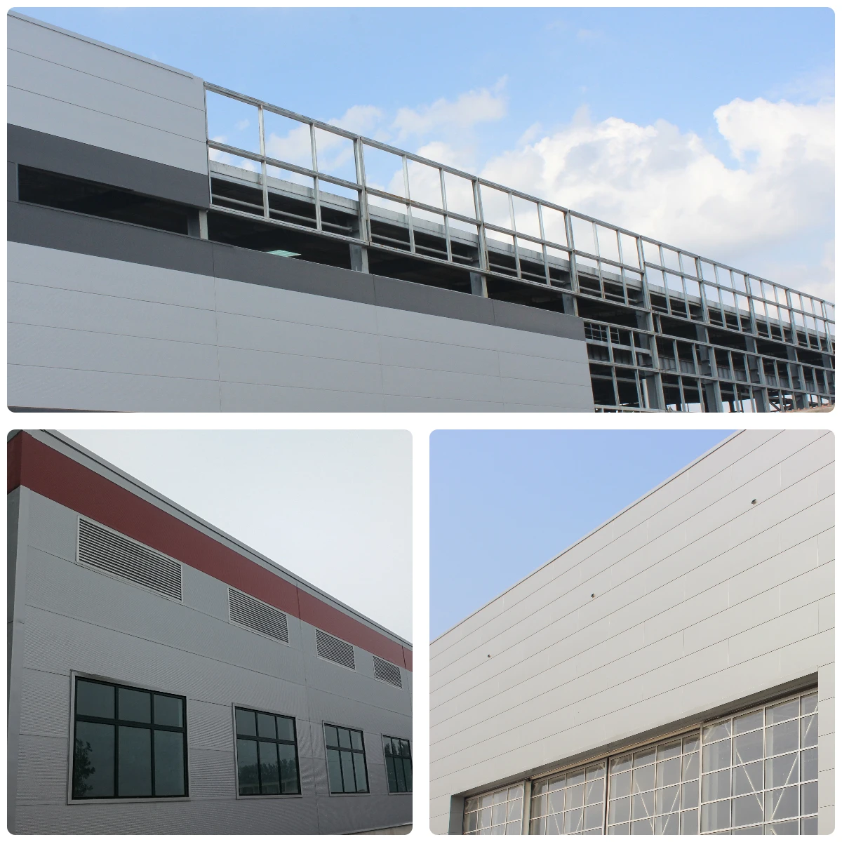 Lightweight/Fireproof Fast Install Easy Install PU Sandwich Panel 50mm ...