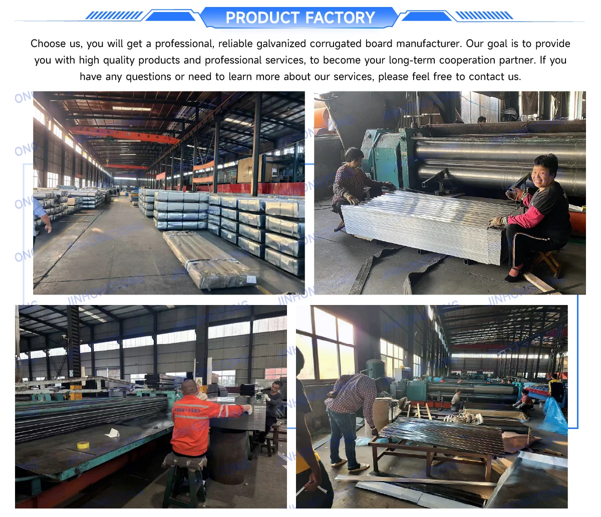 Galvanized Iron GC Corrugated Roofing Sheet - 2mm Thick, Bending ...