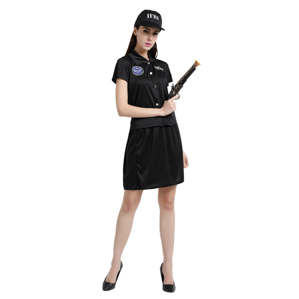 Dx-w002038 Cosplay Halloween Costume Of Policeman Uniform Costume ...