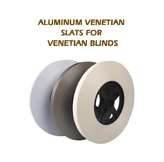 Aluminum Venetian Blinds Slats Window Slats Coil Rust Resistant Blind ...