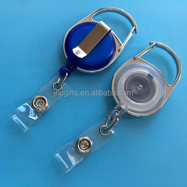 Custom Retractable Rope Reel Id Badge Holder - High Quality