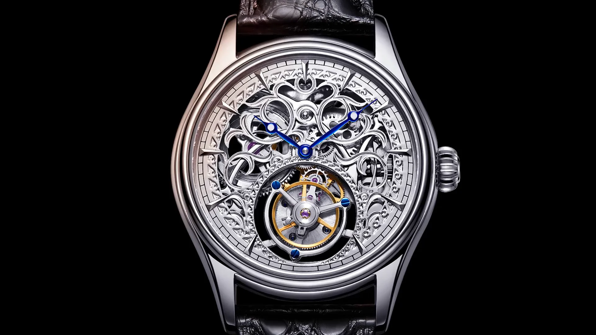2021 Enloong Real Luxury Tourbillon Watches Men Skeleton Sapphire ...