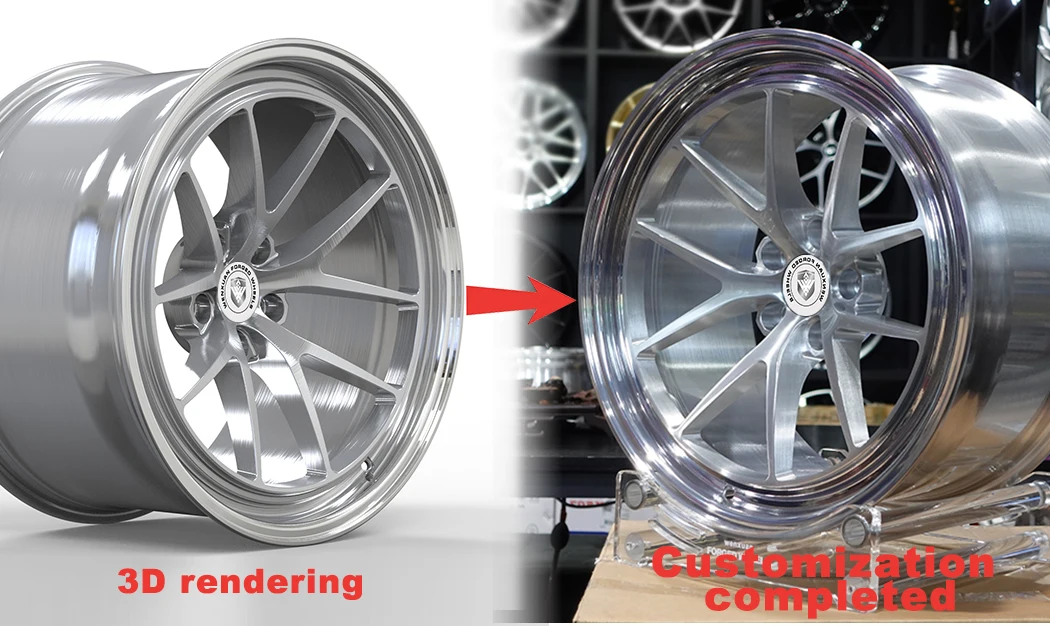 Forging Wheel Racing Forged Wheels Polish Lip Wheel 18 19 20 Inch 5x120 ...