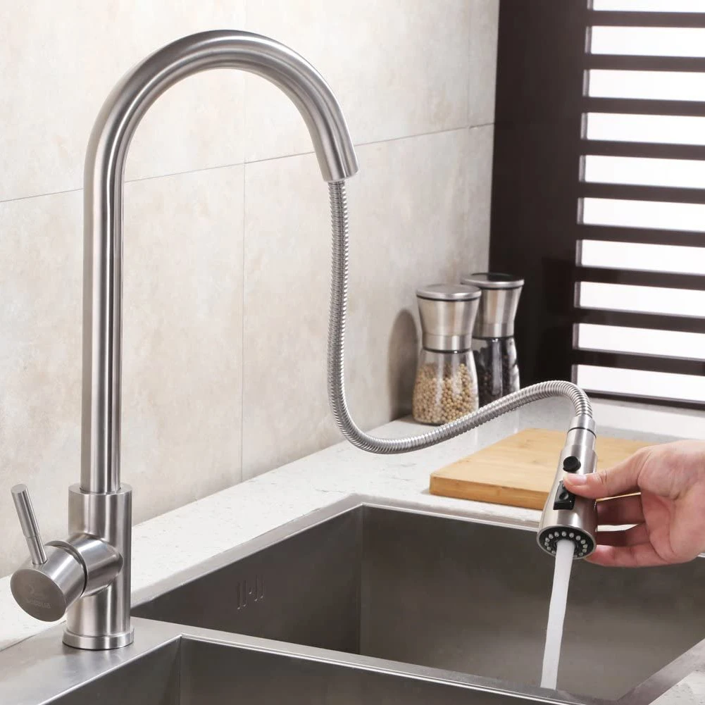 Aatar Replacement Angle Simple Kitchen Sink Faucet Sprayer Head Pull ...