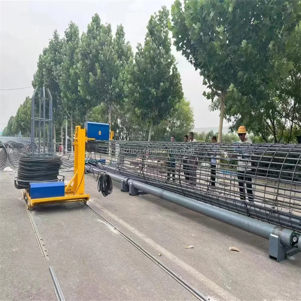 CNC Reinforcing Cage Rebar Cage Welded Making Machine for Concrete ...