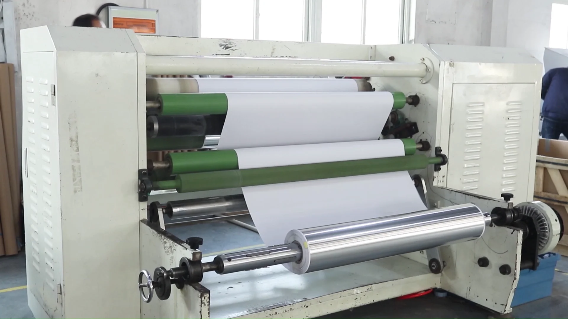 Hvac Alu Solvent Glue Flame Retardant White Release Paper Duct Liner ...