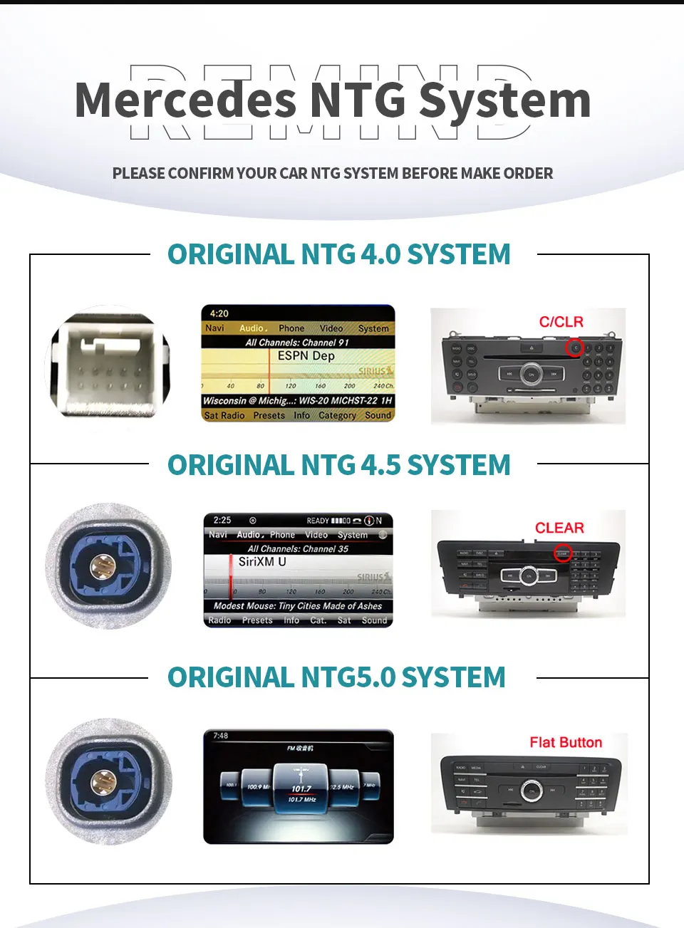 Wireless Carplay Android 12 GPS Navi Screen for Mercedes E Class