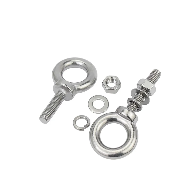 Lifting Bolt Din580 M3 Forged Lifting Rigging Eye Bolt Anchor 316 304 ...