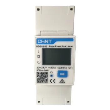Chint Ddsu666 1 Phase 2p 80a 60a 220v 230v Rs485 Modbus English Version ...