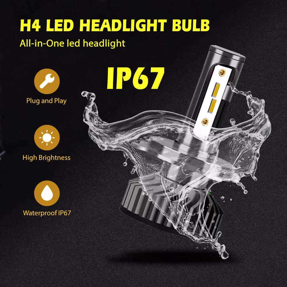 TCYATO F2 1860 CSP Car LED Headlight H7H1 LED Fog Lamp Installation in ...