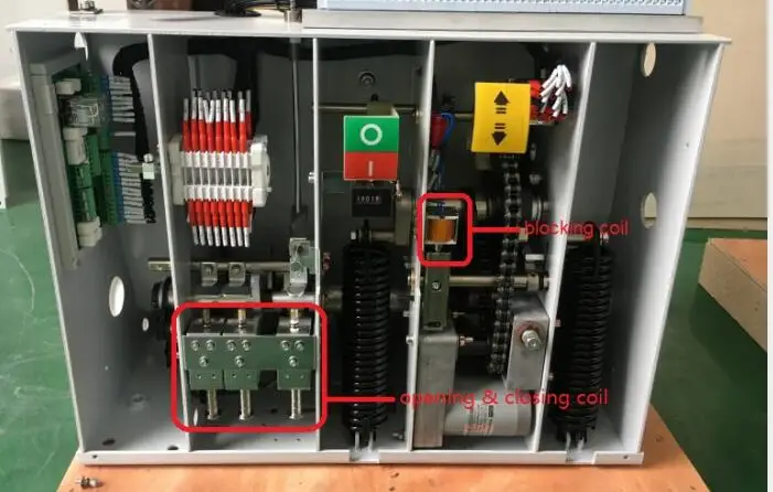 VCB Open Frame Solenoid Coil Trip Coil for Circuit Breaker