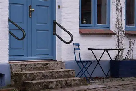 Outdoor Wall Mount Handrail Handle - Non-Slip Porch Railing