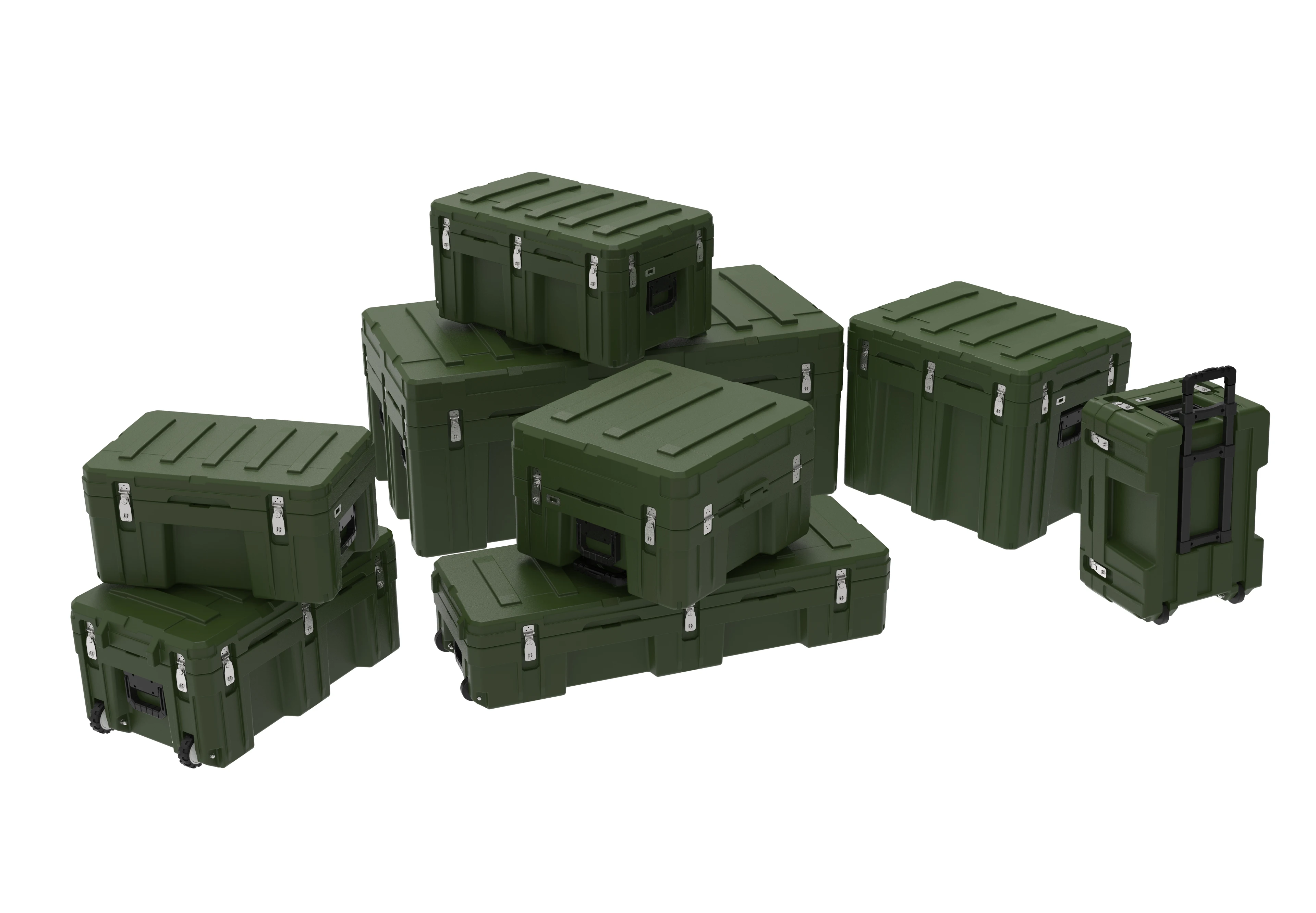 SUV Roof Rack Rugged Toolbox - Durable & Versatile Storage