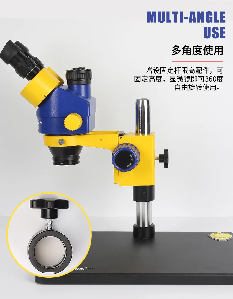 Mechanic MC75T-B3 Triocular Stereo Microscope for PCB Repair