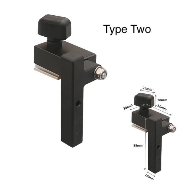 L-ht85 Miter Saw Stop Block Flip Stop For 30 Type T Slot T-track - Buy ...