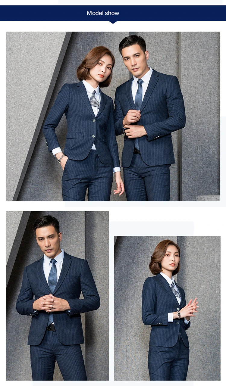 Office Staff Suits Set Fashion Custom Business Formal Wear Suit For ...
