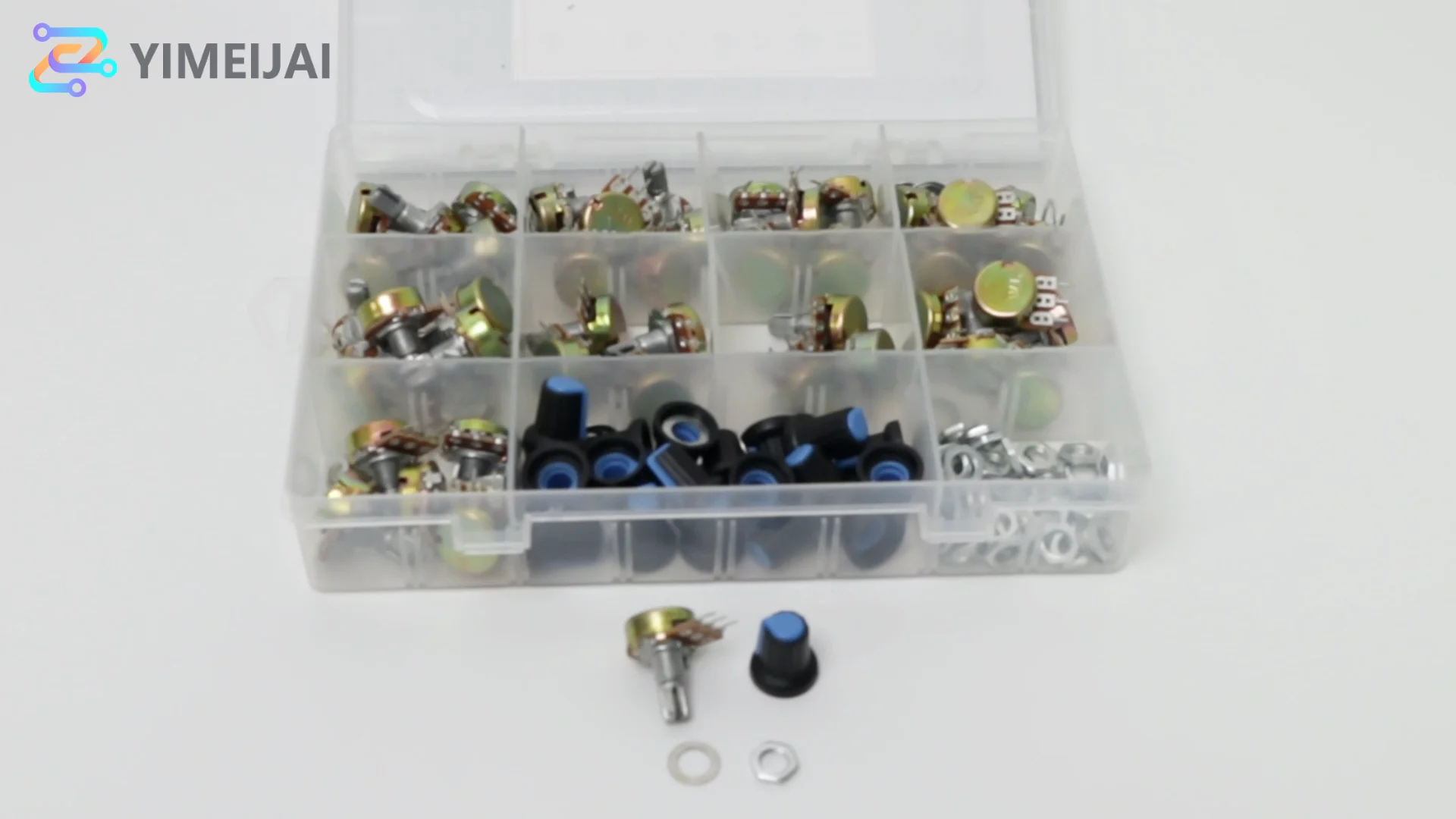 18pcs Wh148 Single Link 15mm Potentiometer Kit Potentiometer Buy Potentiometer 50k 15mm