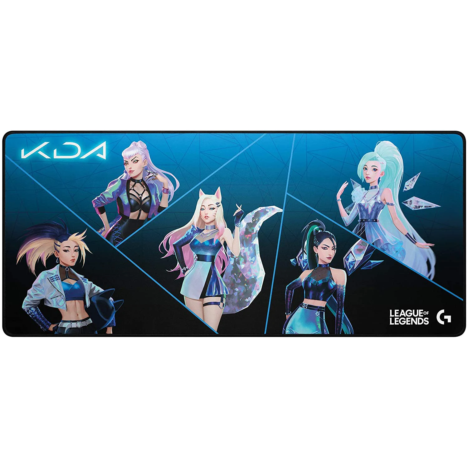 Logitech G840 XL Gaming Mouse Pad KDA League of Legend LOL Limited ...