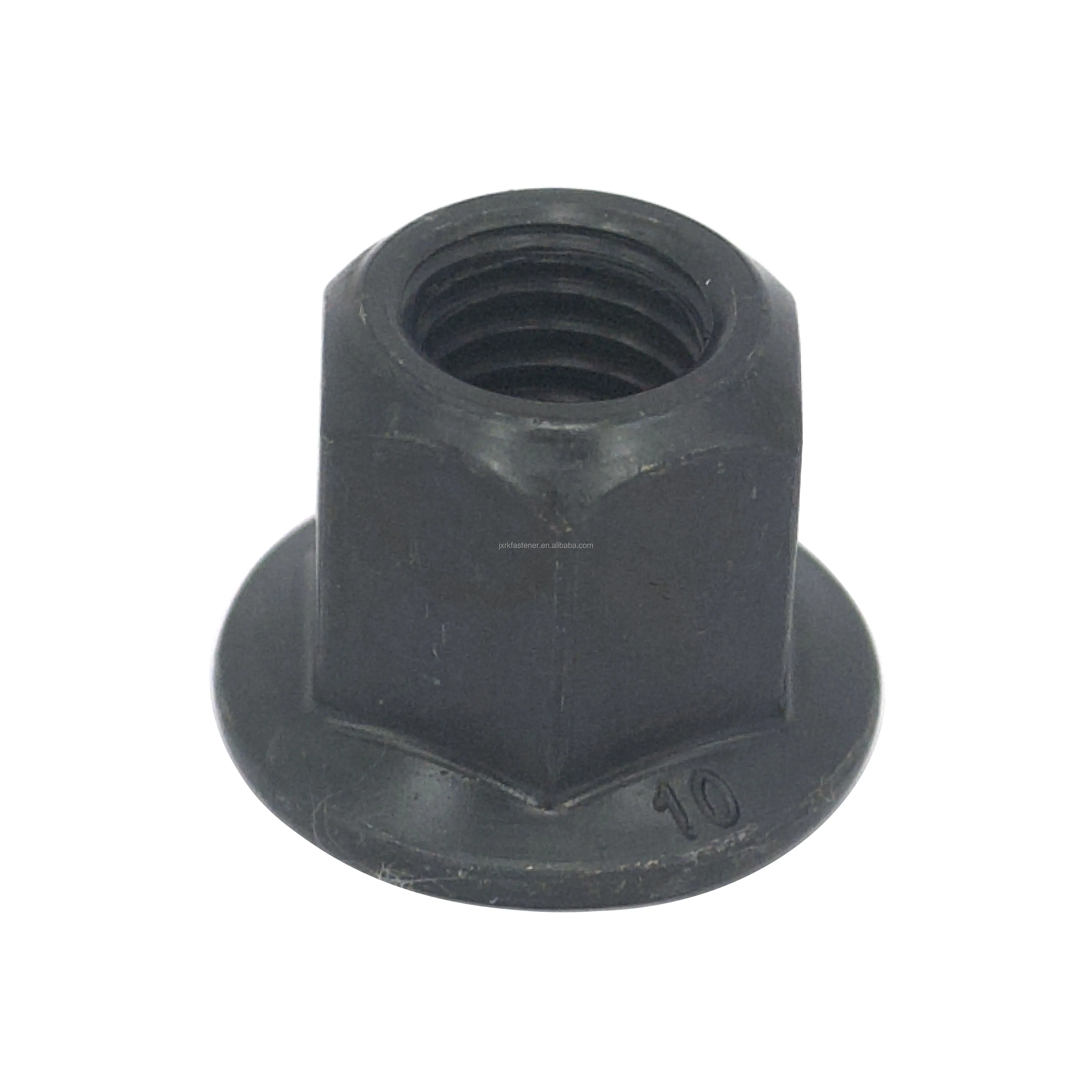 Din6927 Hex Flange Stove Nuts Prevailing Torque Lock Nuts Class 10 High ...