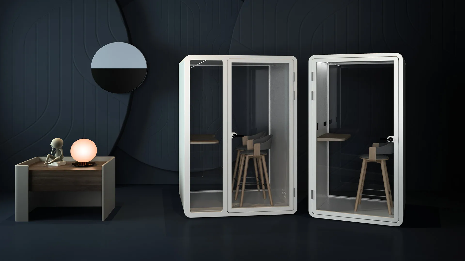 2023 Sound Proofing Booth Home Use Study And Work Station Negative ...