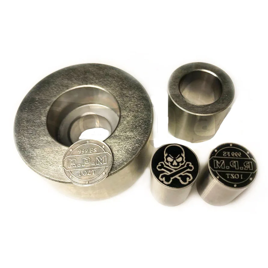 DIY Coin Making Commemorative Coin Die for Hydraulic Press Custom Punch ...