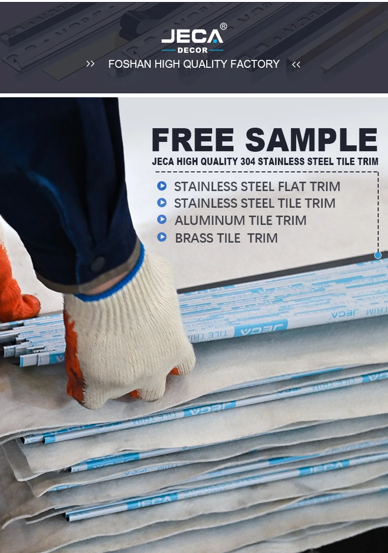 JECA Tile Profiles - Stylish & Durable Edging Trims