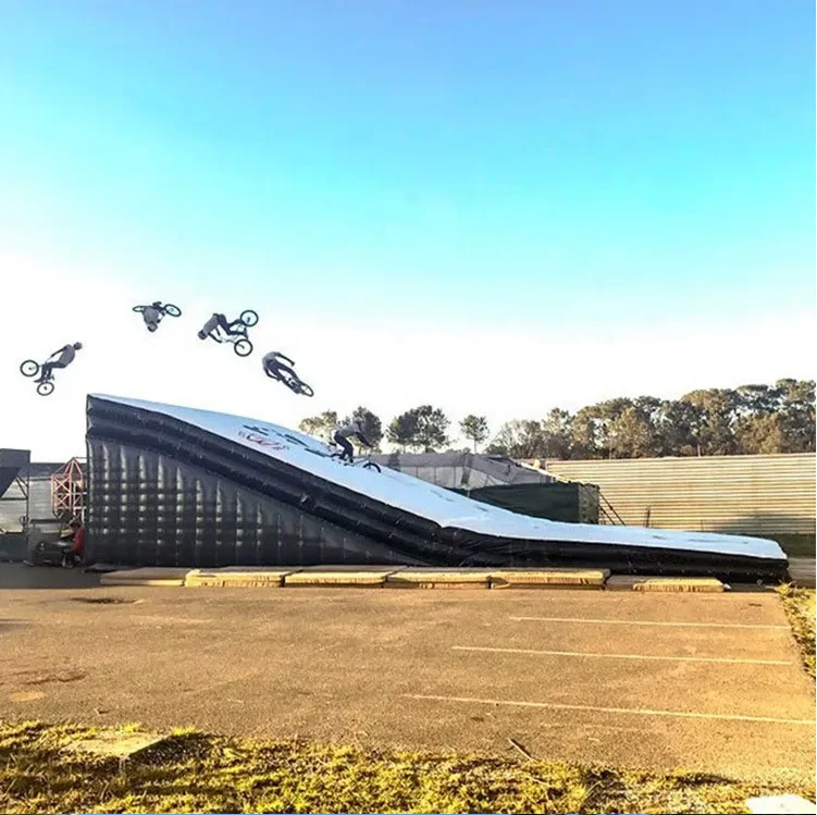 Extreme Sports Big Size Fmx Bmx Mountain Bike Airbag Slope Landing Ramp ...