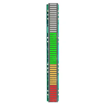 Taidacent 41 Segments Led Bar Graph 63mm Led Array Led Bar Graph Voltage Indicator Display Red ...