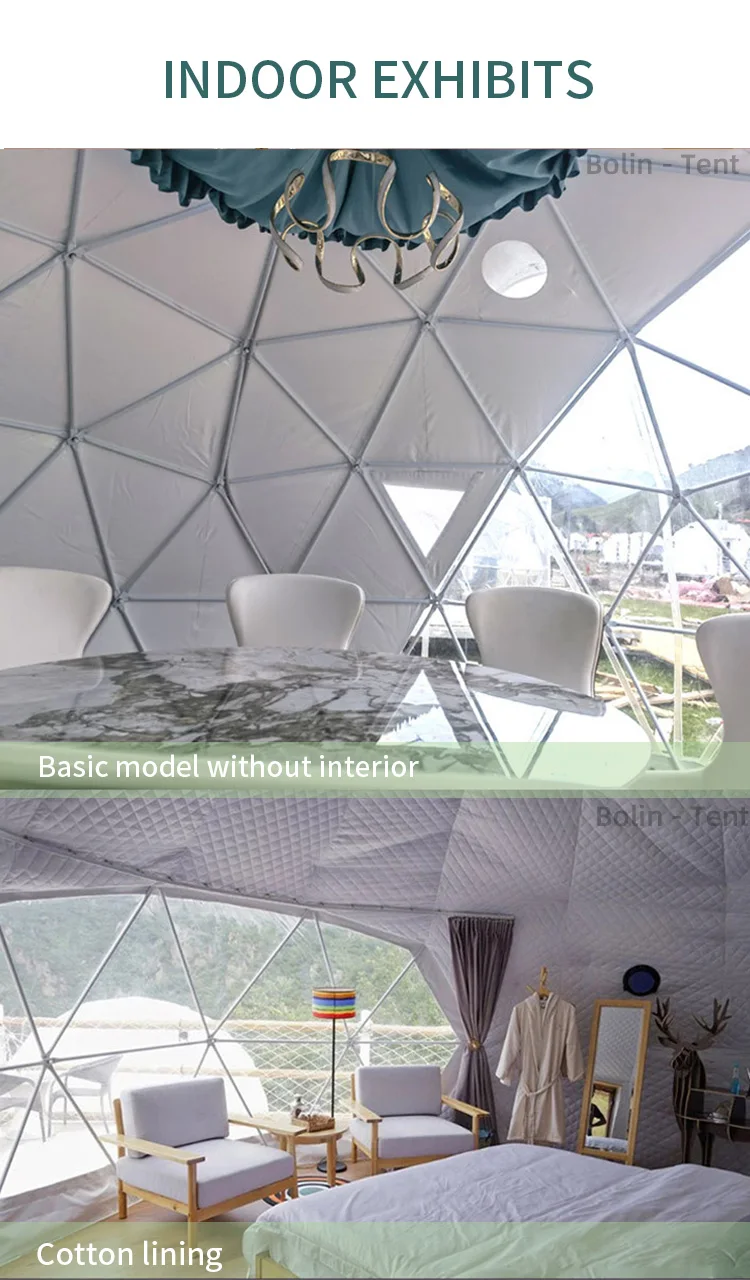 Thailand Customer Aluminium Geodesic Domo 360 Projection Dome Large ...
