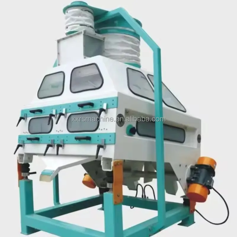 Wheat Paddy Maize Grain Herbs Seeds Sorting Machine Specific Gravity Stoner For Flour Mill ...