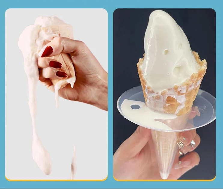 Newest Drip Free Proof Popsicle Holder Ice Cream Bracket Disposable ...