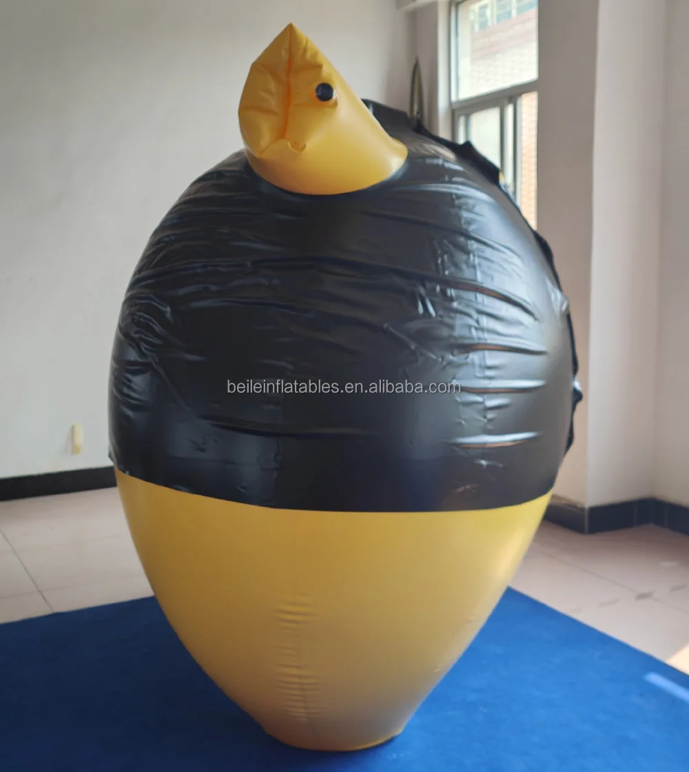 Beile Customized New Yellow PVC Inflatable Blueberry Suit