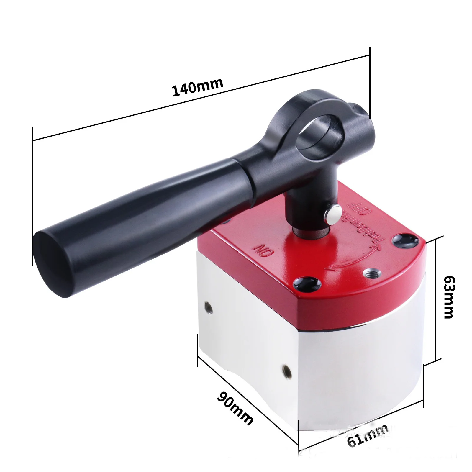 700LBS Switch Magnet - On/off Magnetic Base Holder Welding Magnet