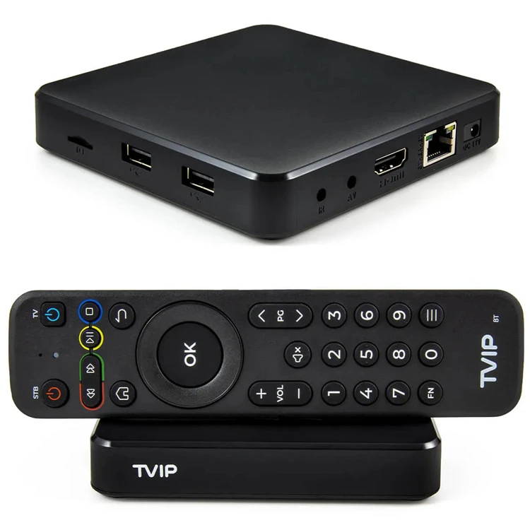 TVIP 705 605 4K IPTV Streamer with Dual Wifi & Android 11