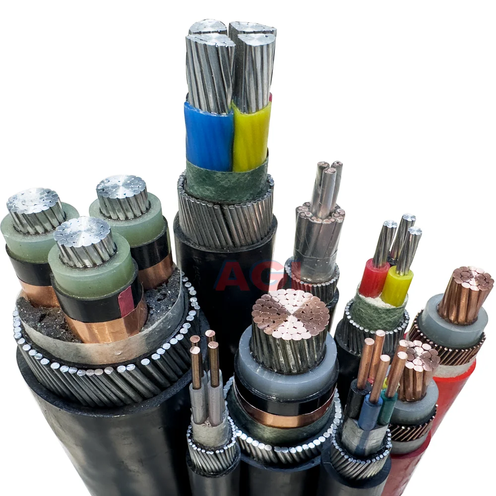 Low Voltage 0.6/1kv 4 Core 95 mm Armoured Cable AL/XLPE/PVC/SWA/PVC ...