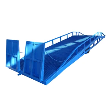 Factory 10t Loading Ramp Forklift Container Dock Ramp Used For Loading And Unloading - Buy ...