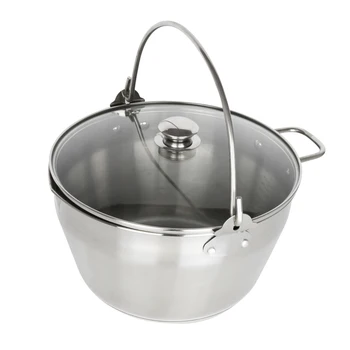 9l Stainless Steel Jam Pans 30cm Maslin Pan With Glass Lid - Buy Maslin ...