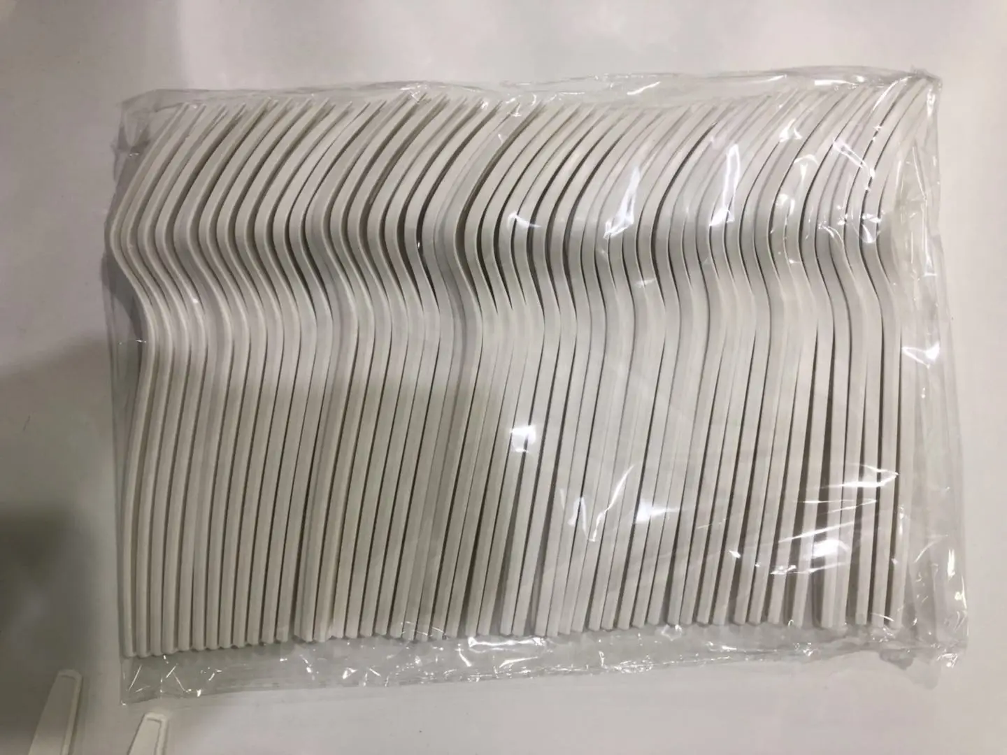 Biodegradable Flatware Set Cornstarch Spoon Fork Knife Disposable ...