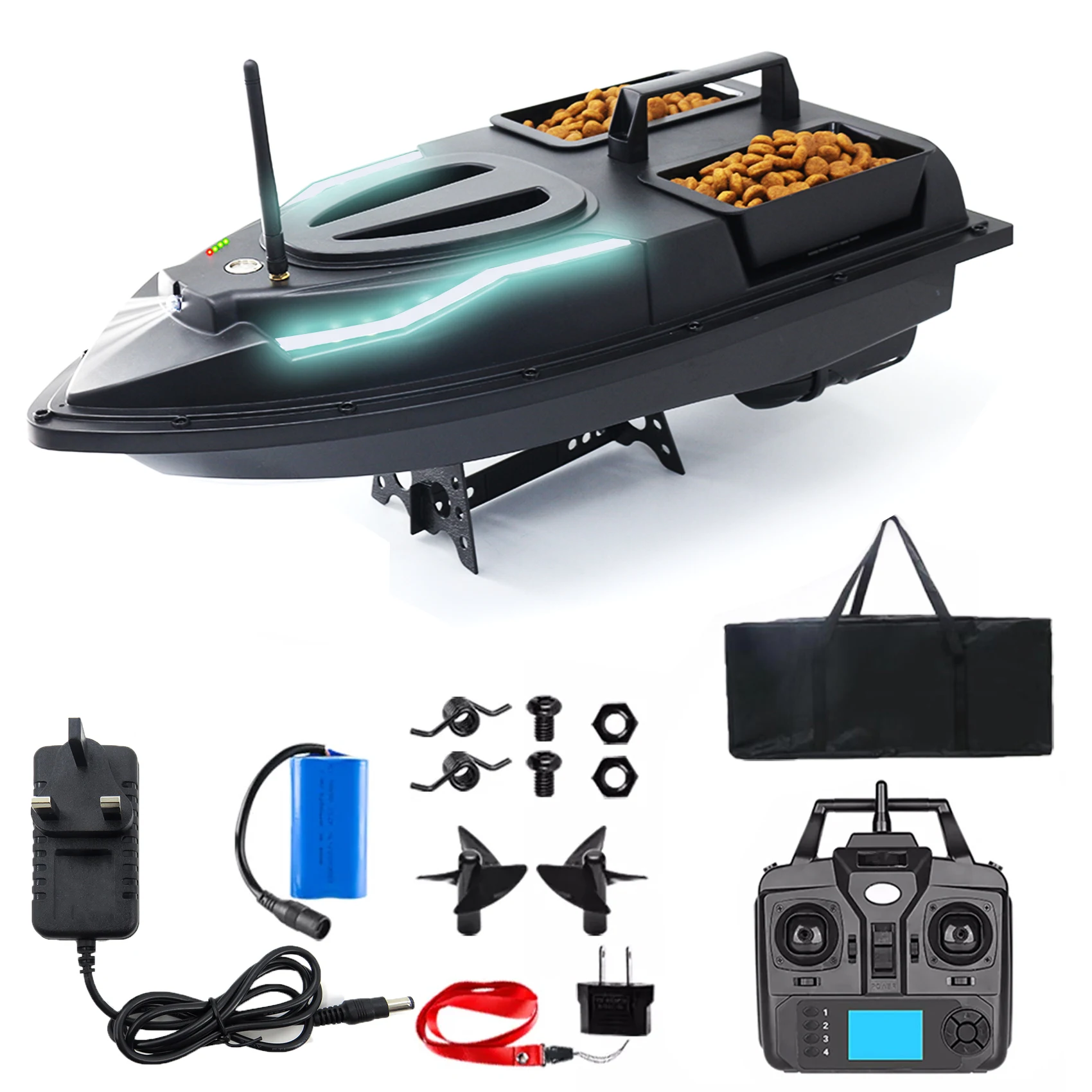 Usa Uk Stock V700 1.5kg 500m Distance Remote Control Rc Gps Fishing ...