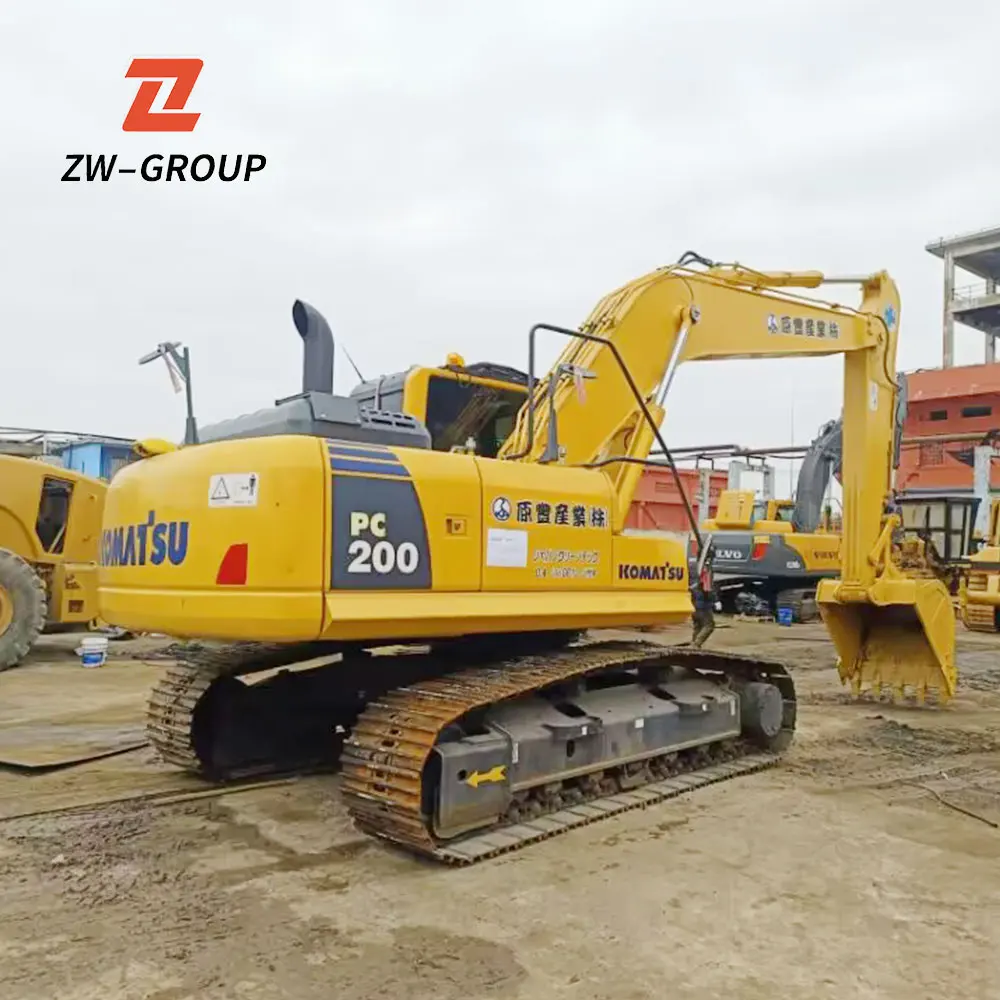 Used Komatsu 20 Ton Pc200-8 Pc200-7 Japan Komatsu Pc200 Hydraulic Crawler Used Excavator - Buy ...