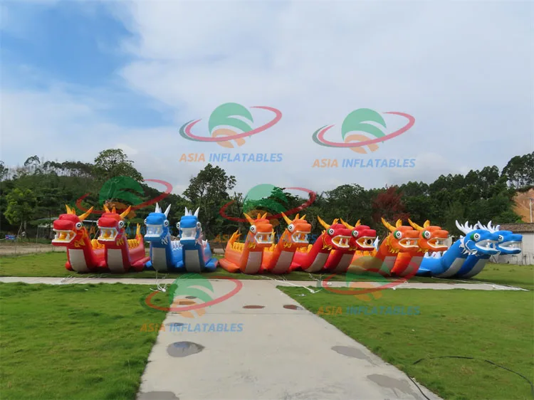 Resort Water Toys Sea Sport Games Inflatable Dragon Float Boat Banana ...