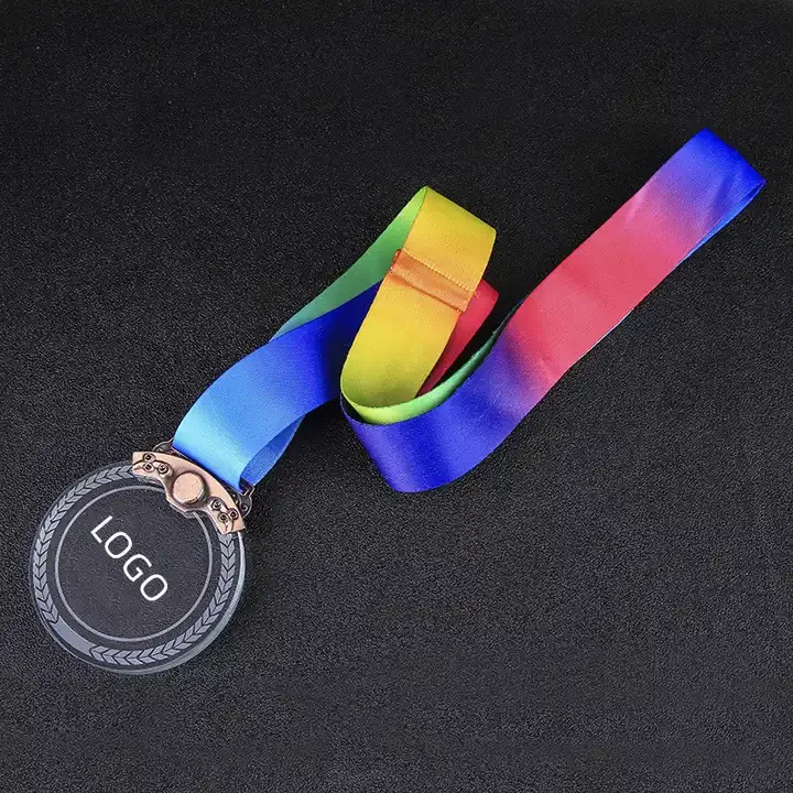 Customizable Glass Souvenir Medals for Graduation & Sports