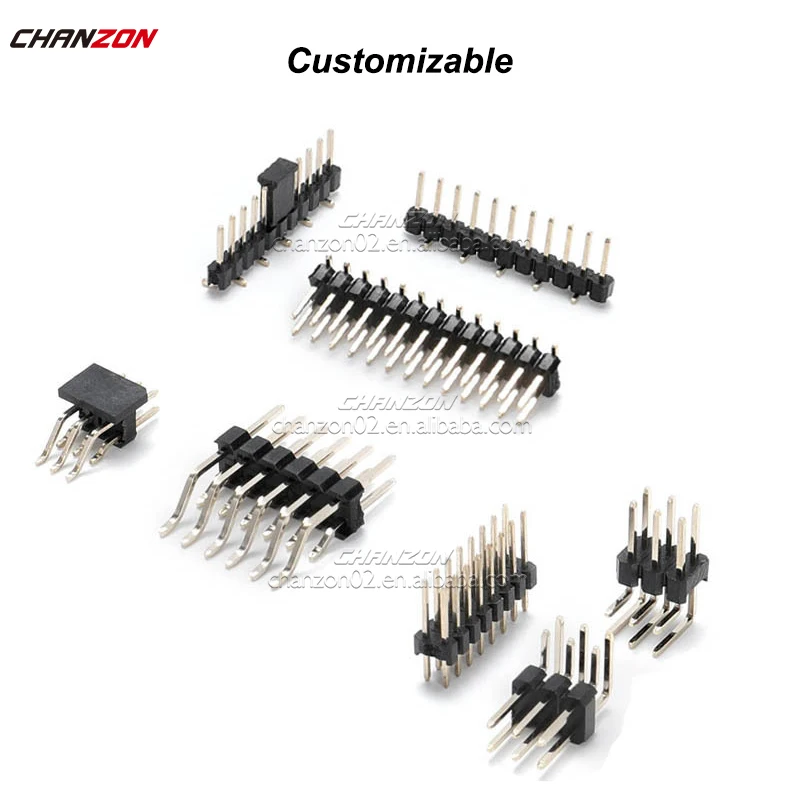 Male Pin Header Connector 2pin 3pin 4pin 5pin 6pin 7pin 8pin 9pin 15pin ...