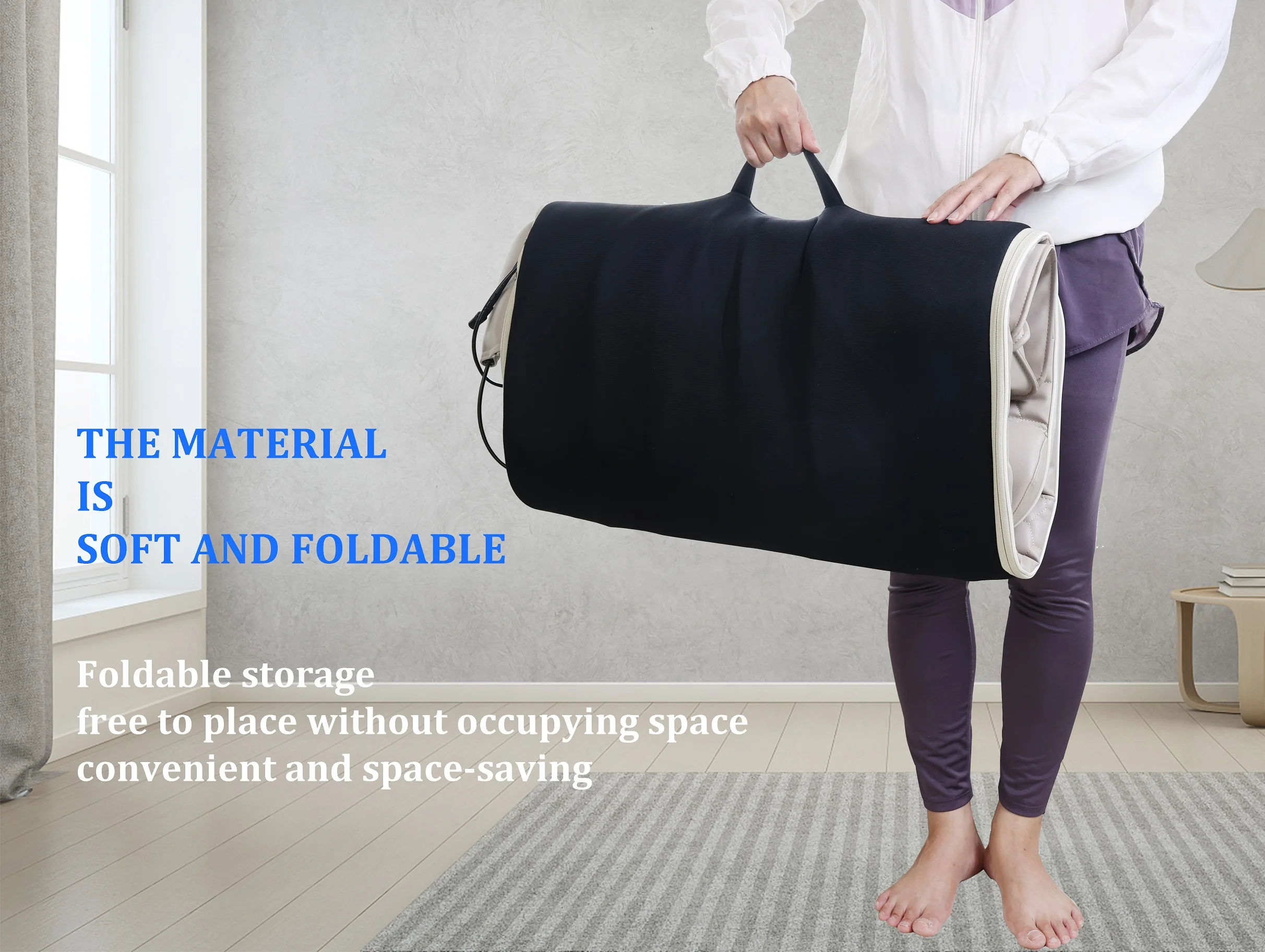 Healthpal Yoga Back Stretching Mat - Wide Full Body Massage