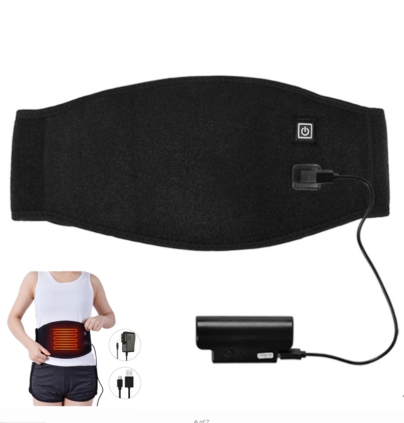 Portable Usb Dc 5v Far Infrared Graphene Waist Heating Pad For Warm And ...