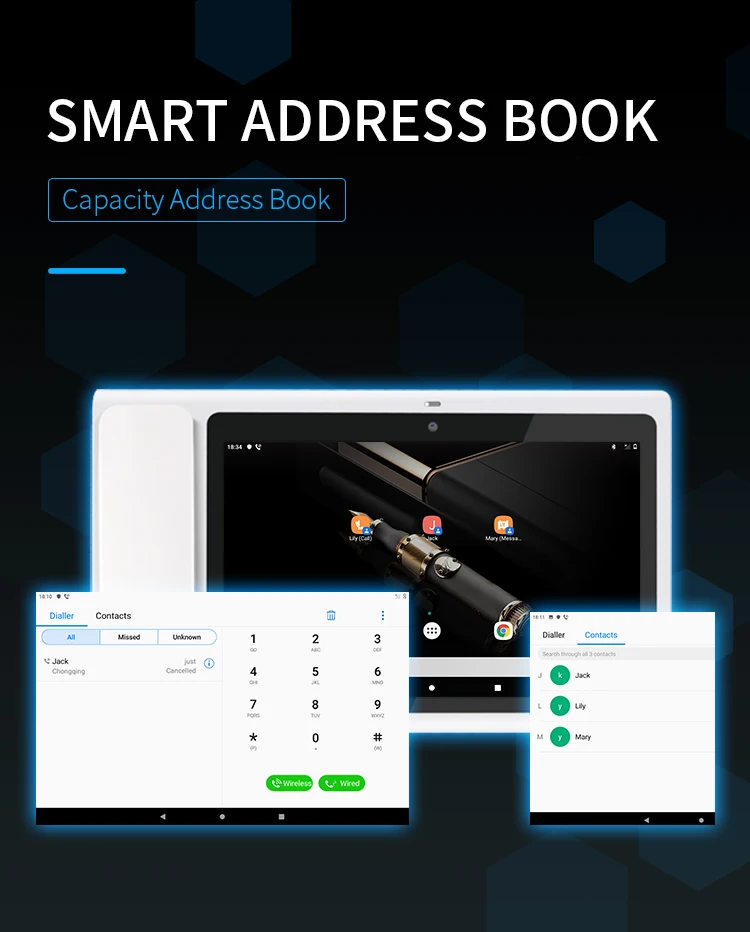 4G Smart Telephone with 10 Inch Screen - Ideal for Home Office