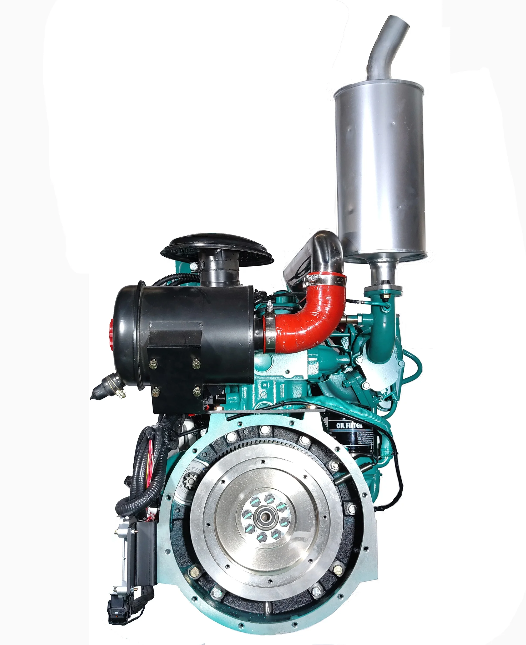 4 Cylinder Natural Gas Engine Machinery 2.8L Water-Cooled Alternative ...